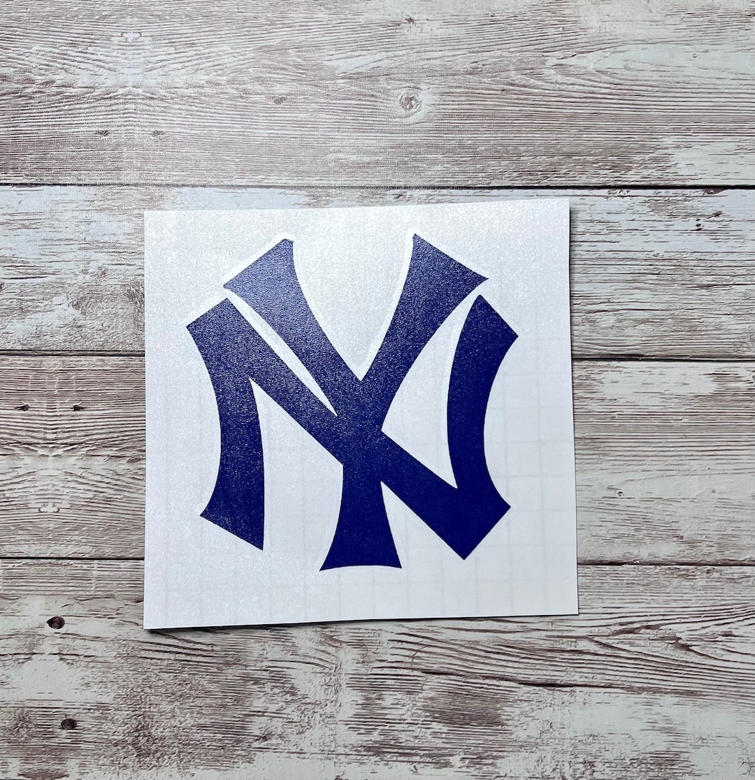 New York Yankees Vinyl Sticker for Laptop, Car Window, Water Bottle and ...