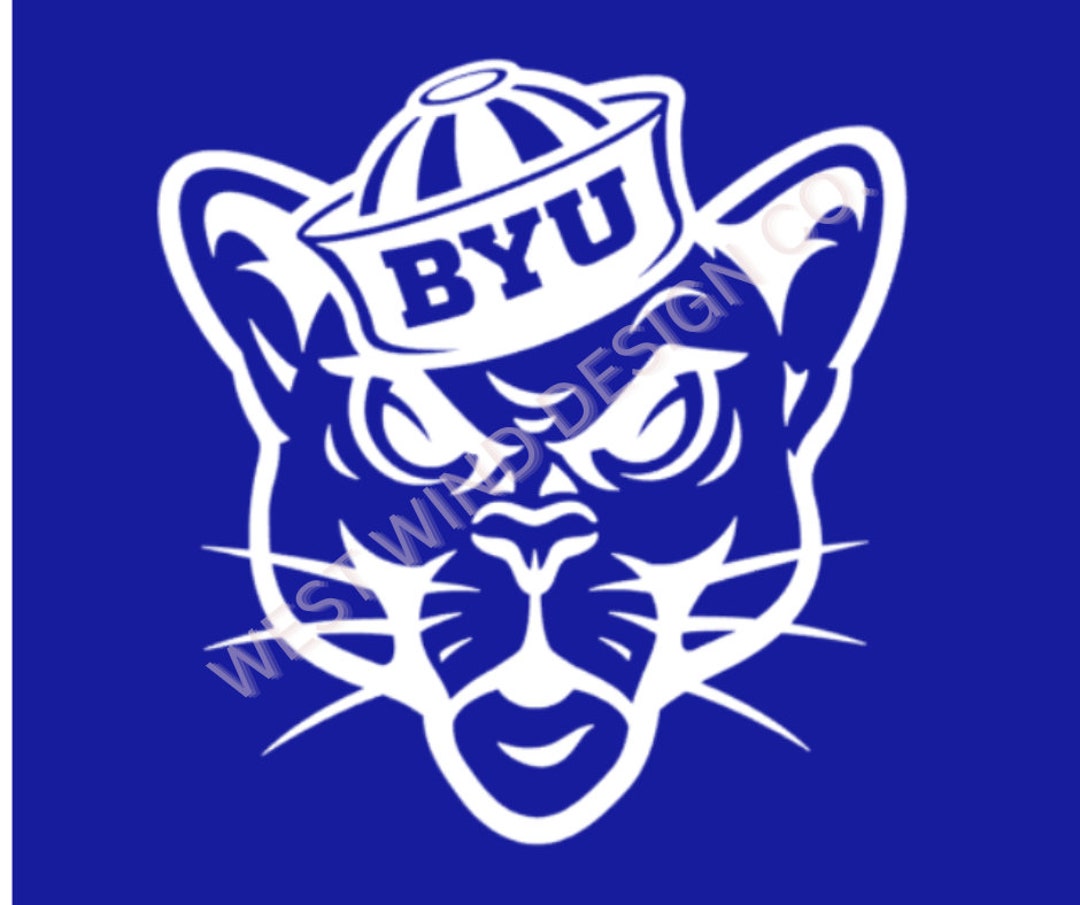 Cosmo BYU Cougar SVG Digital Cut File for Silhouette or Cricut - Etsy UK