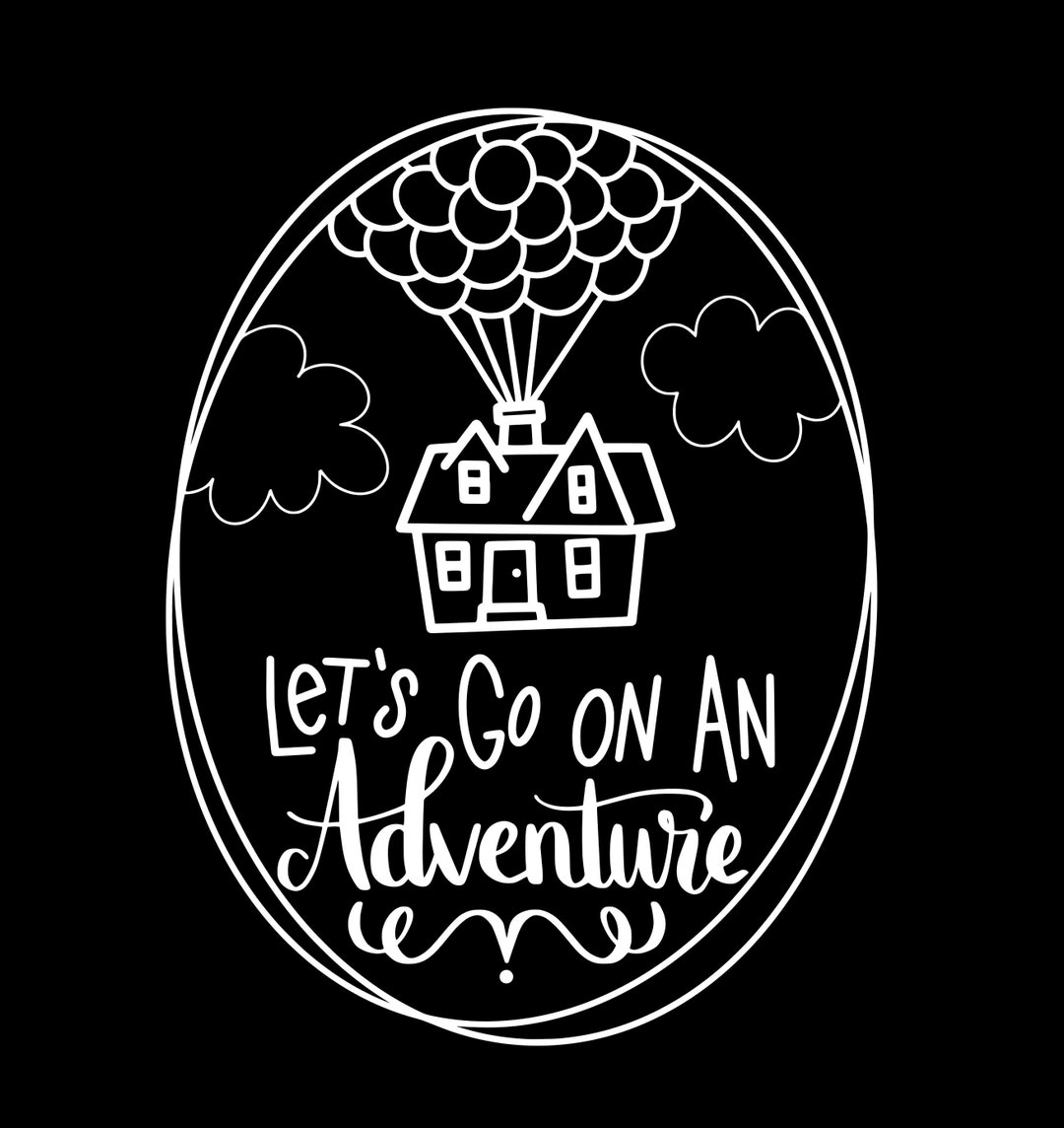 Lets Go on an Adventure Vinyl Car Decal Car Sticker Disney Car ...