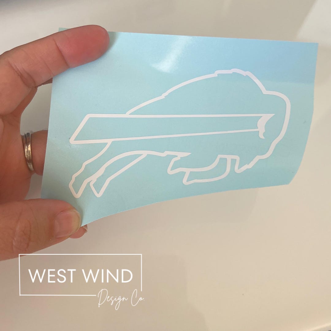Buffalo Bills Vinyl Decal, Car Decal, Laptop Sticker, Car Accessory - Etsy