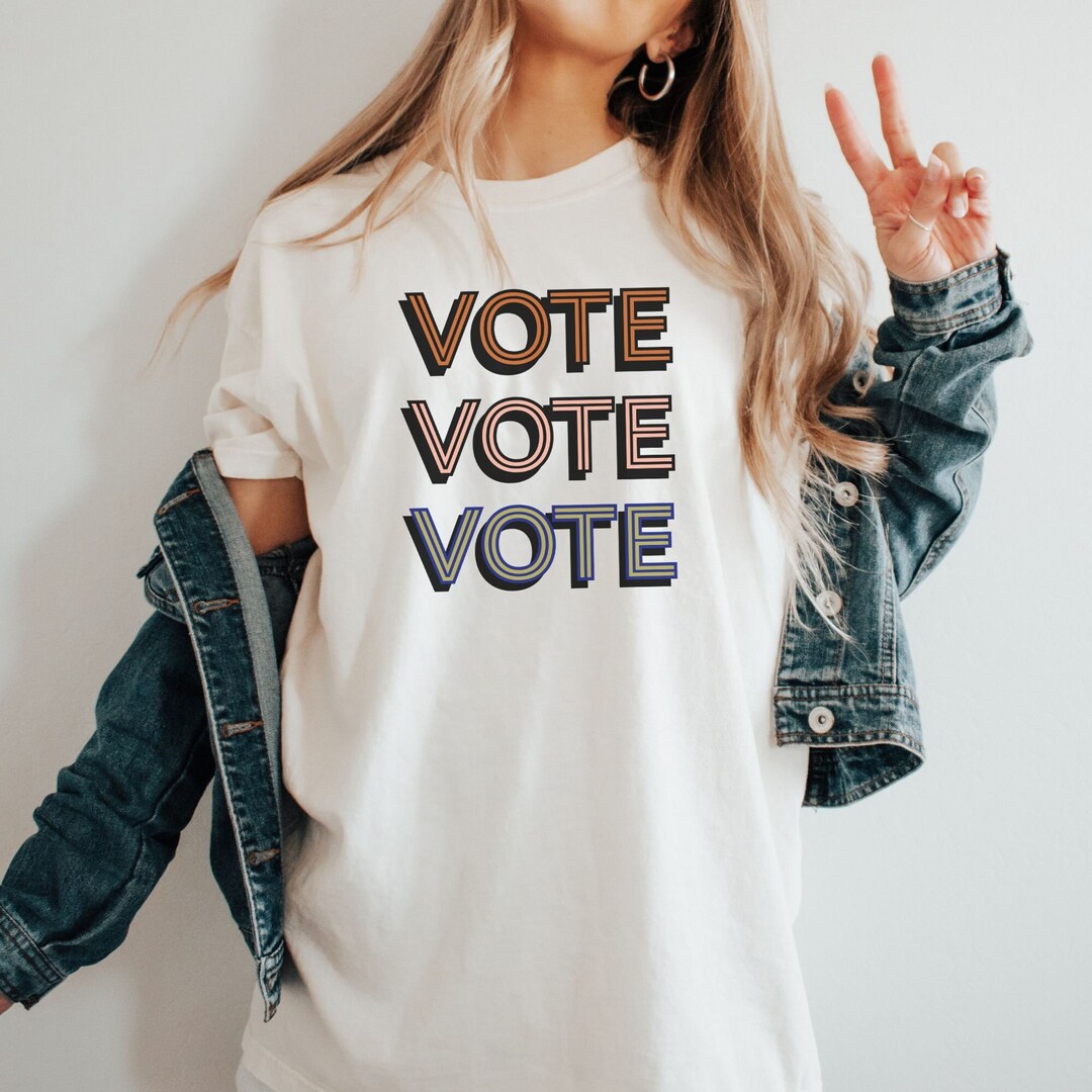 VOTE Shirt | Vote, Voting Shirt, Vote Tshirt, Election Shirt, Voting ...