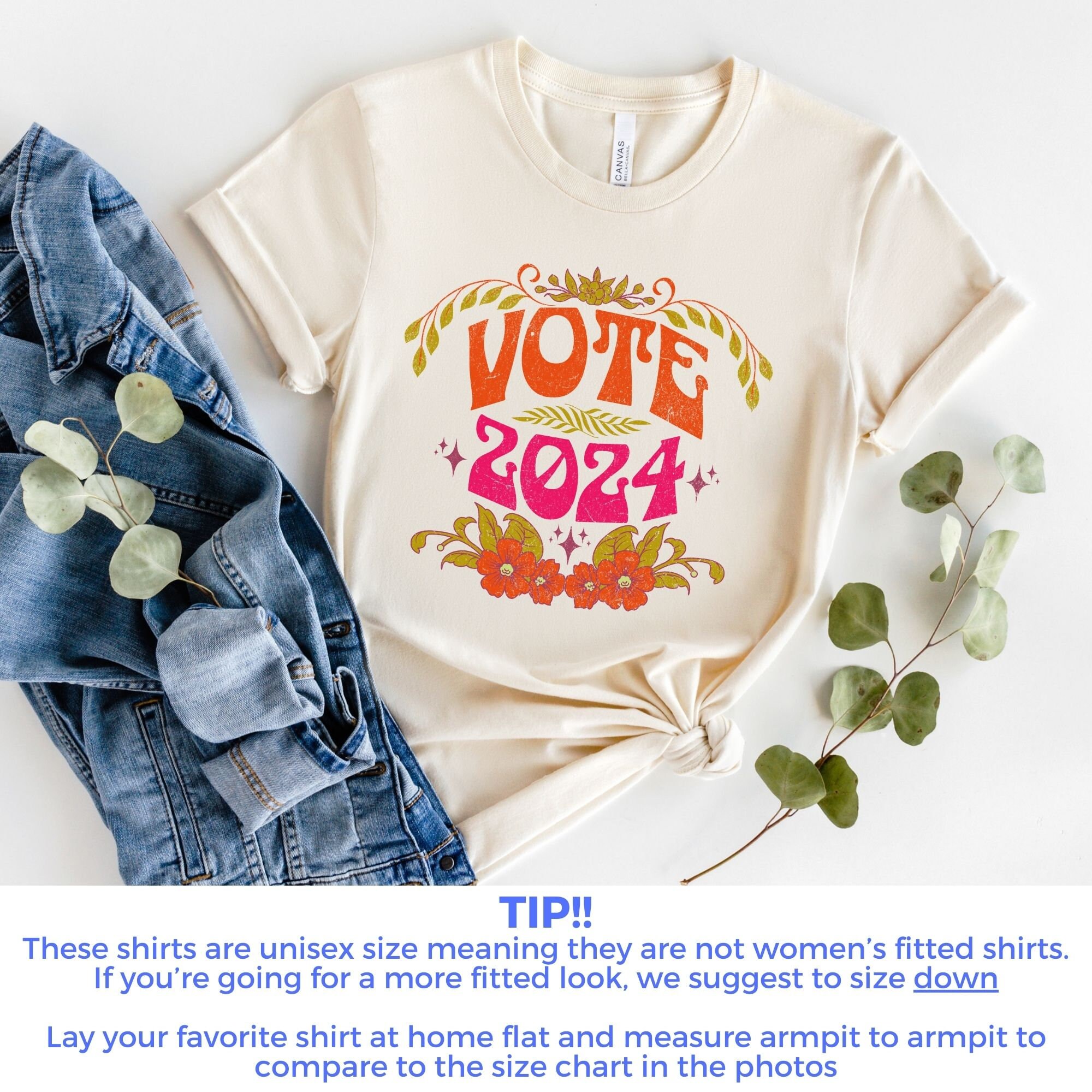 Vote Shirt Vote 2024 Election Shirt Voting Shirt Voter Shirt Human