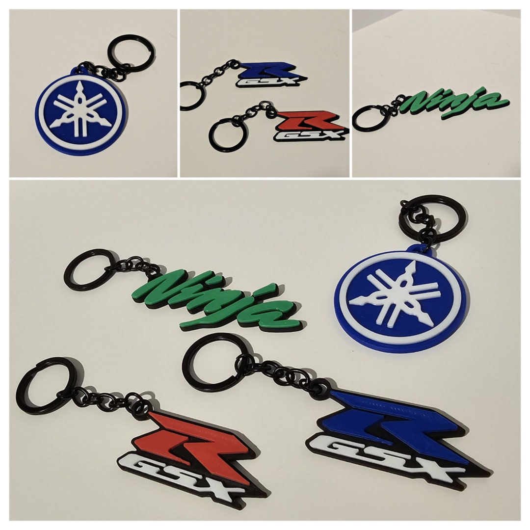 3D Printed Moto Keychains. - Etsy