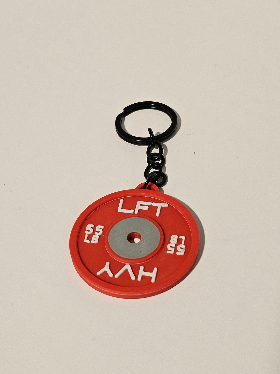 3D Printed Gym Plate Keychains - Etsy