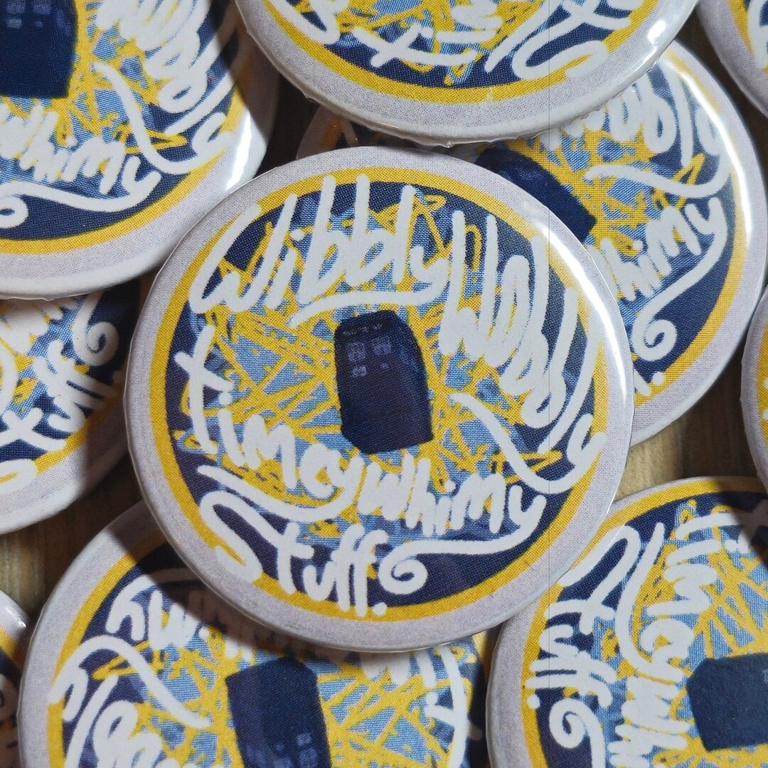 Doctor Who Badge - Etsy