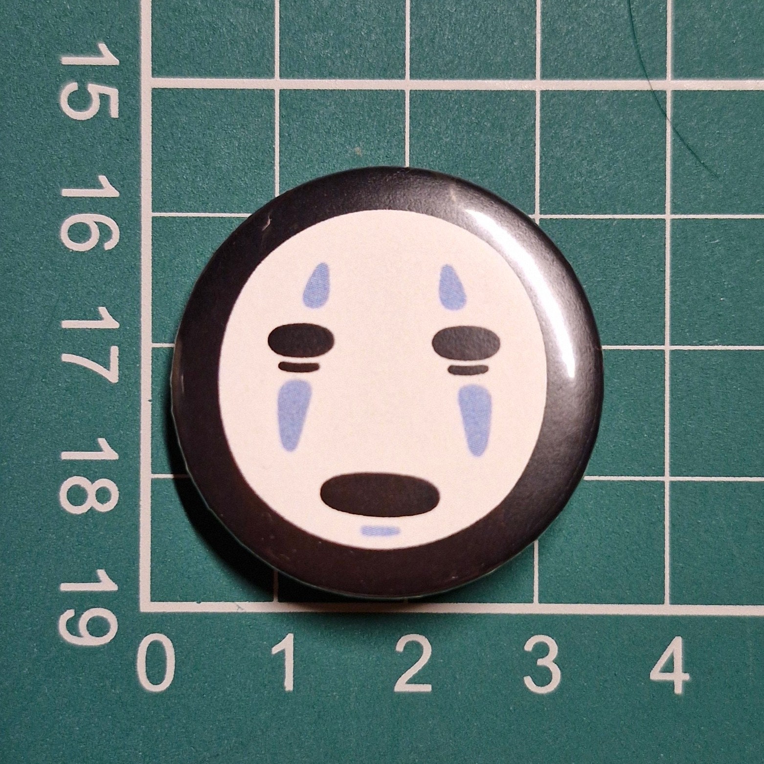 No-face Badge - Etsy
