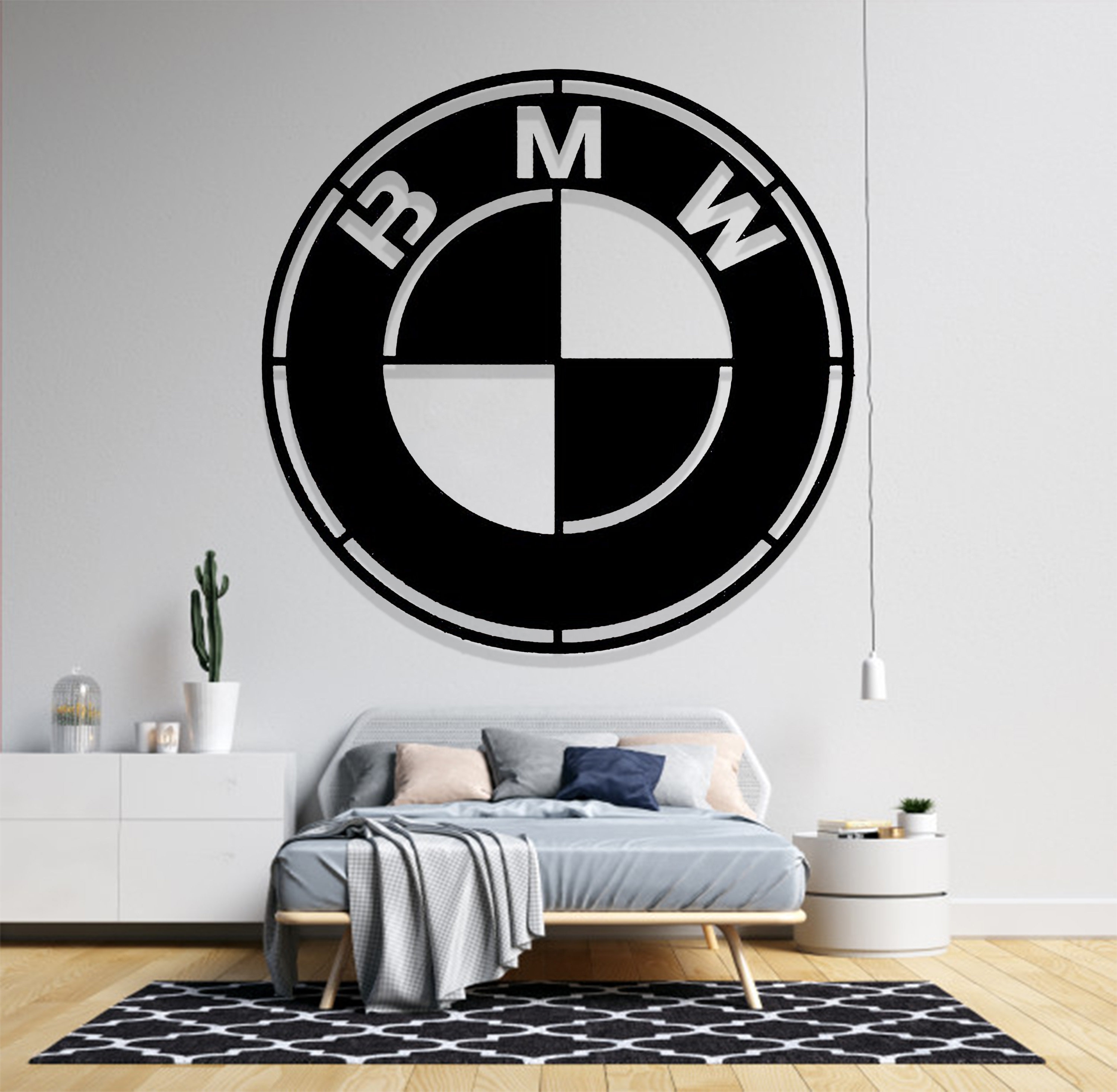 BMW Wall Poster, BMW Wooden Sign, Custom BMW Poster, Wood Wall Decor ...
