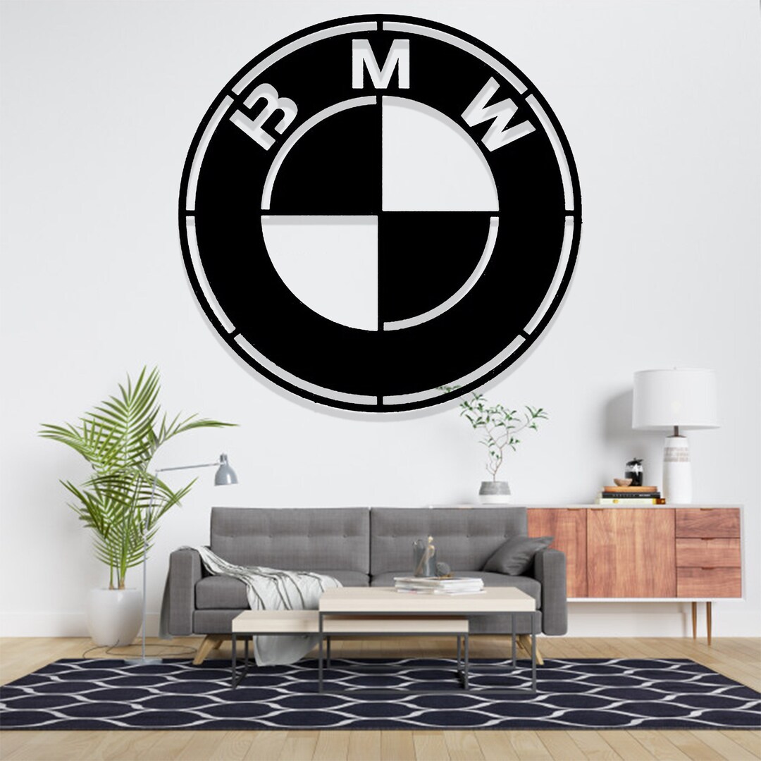 BMW Wall Poster, BMW Wooden Sign, Custom BMW Poster, Wood Wall Decor ...