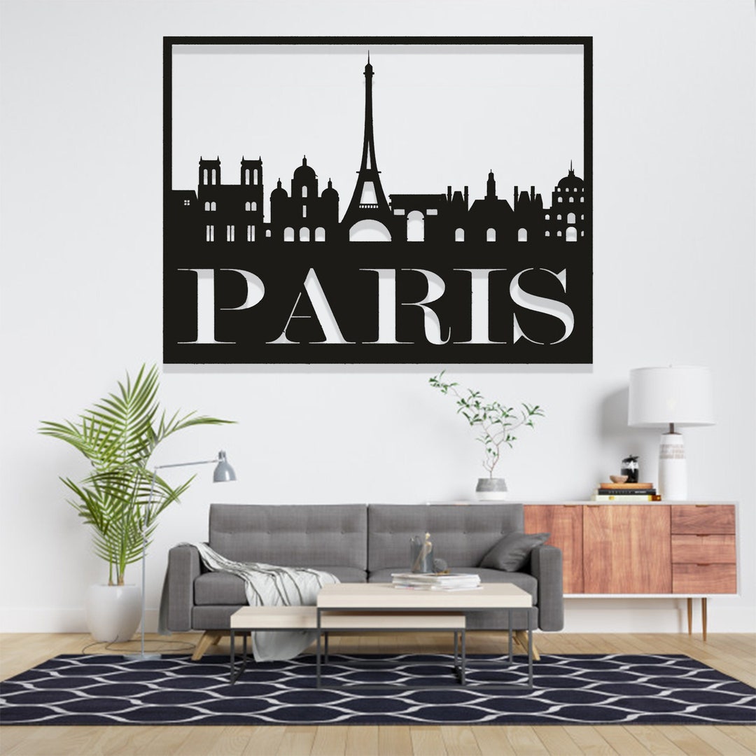 Paris Wall Poster, Paris Wooden Sign, Custom Paris Poster, Wood Wall ...