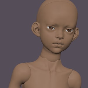 BJD Doll Full Set Digital .STL .OBJ Files for 3D Printing - Etsy