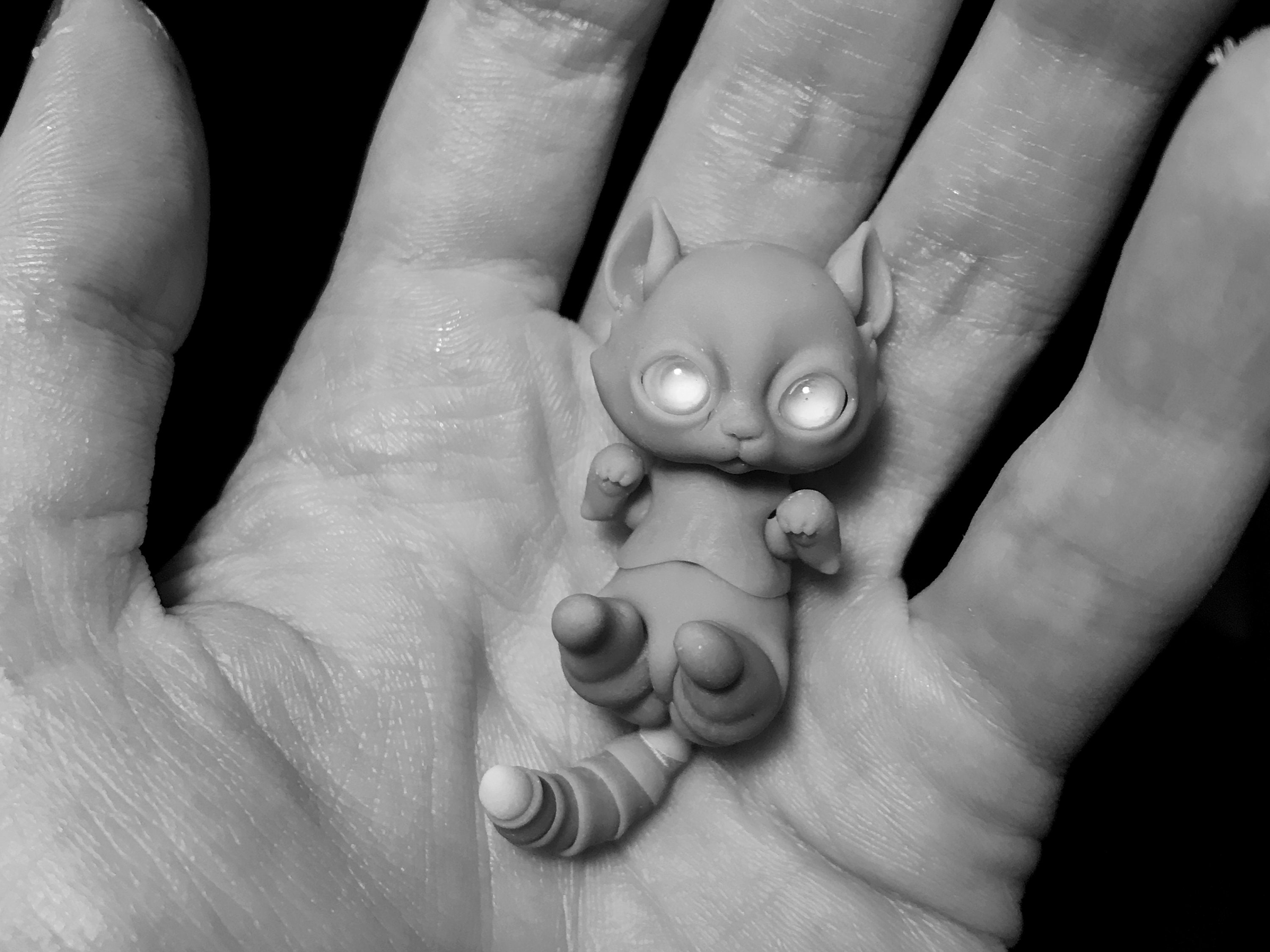 5 Cm BJD Animal DIY Articulated Cat Doll Digital Download - Etsy