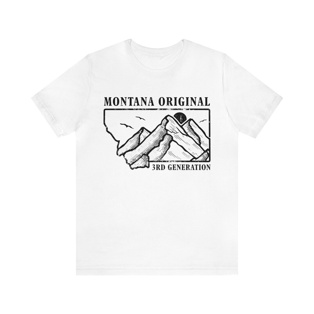 Montana Original 3rd Generation Adult Unisex T-shirt Montana ...