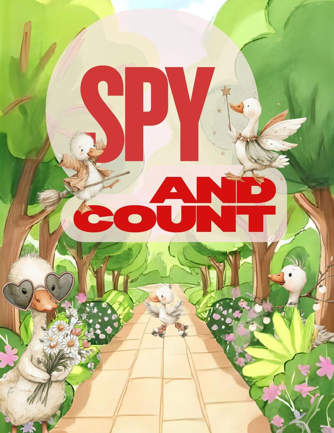 Spy and Count Activity Book (printable), I-spy Seek & Find for Kids ...