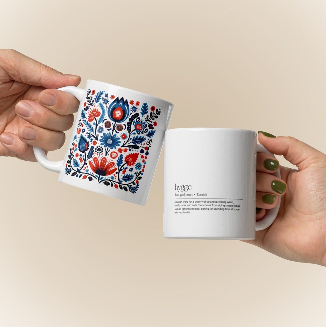 Hygge Definition Mug, Scandi Mug Hygge Christmas Gift, Nordic Mug Home ...