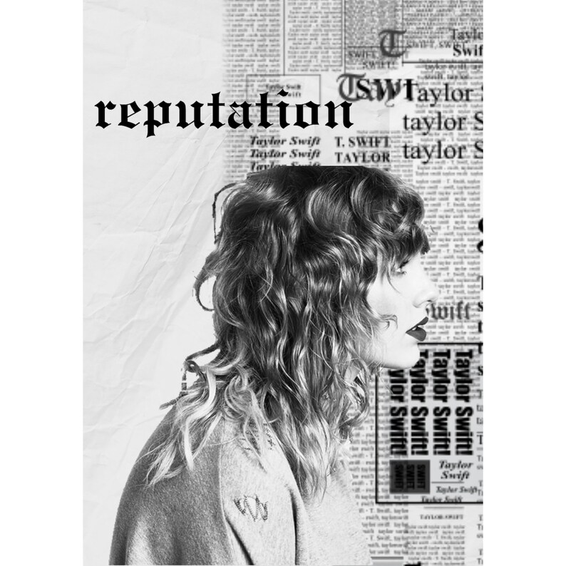 Taylor Swift Posters Reputation Poster Home Decor Reputation Taylor ...