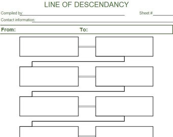 Family Group Worksheet Family Record Worksheet Family History 20 X ...