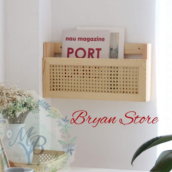Wall Magazine Rack - Etsy