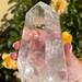 Rainbow Filled Clear Rutile Quartz Crystal Tower - Etsy