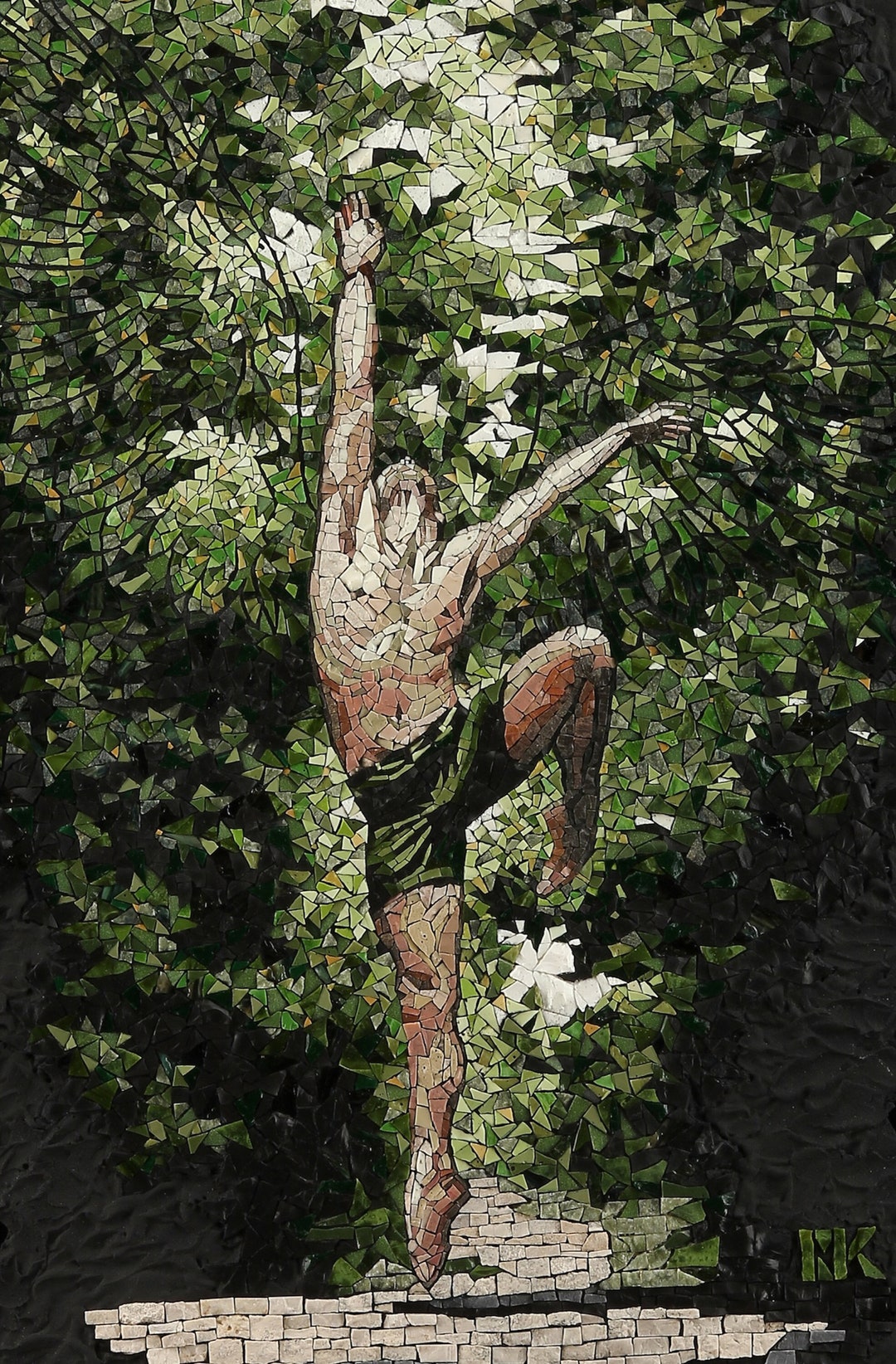 La Primavera. Primavera Green Spring Wall Mosaic Mosaic - Etsy