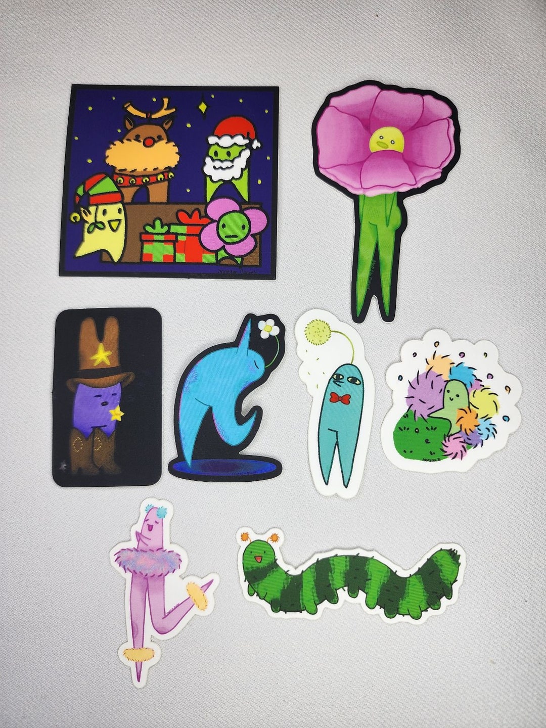 Floralis Friends Stickers by Morgan Barney - Etsy
