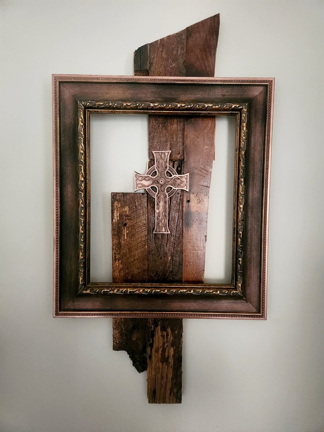 Celtic Cross Wall Art. Reclaimed Wood. celtic Love 1 0f 1 - Etsy