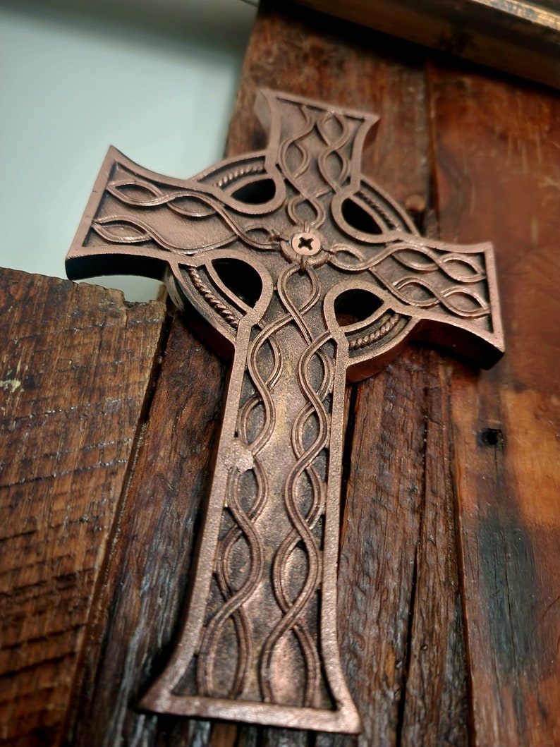 Celtic Cross Wall Art. Reclaimed Wood. celtic Love 1 0f 1 - Etsy