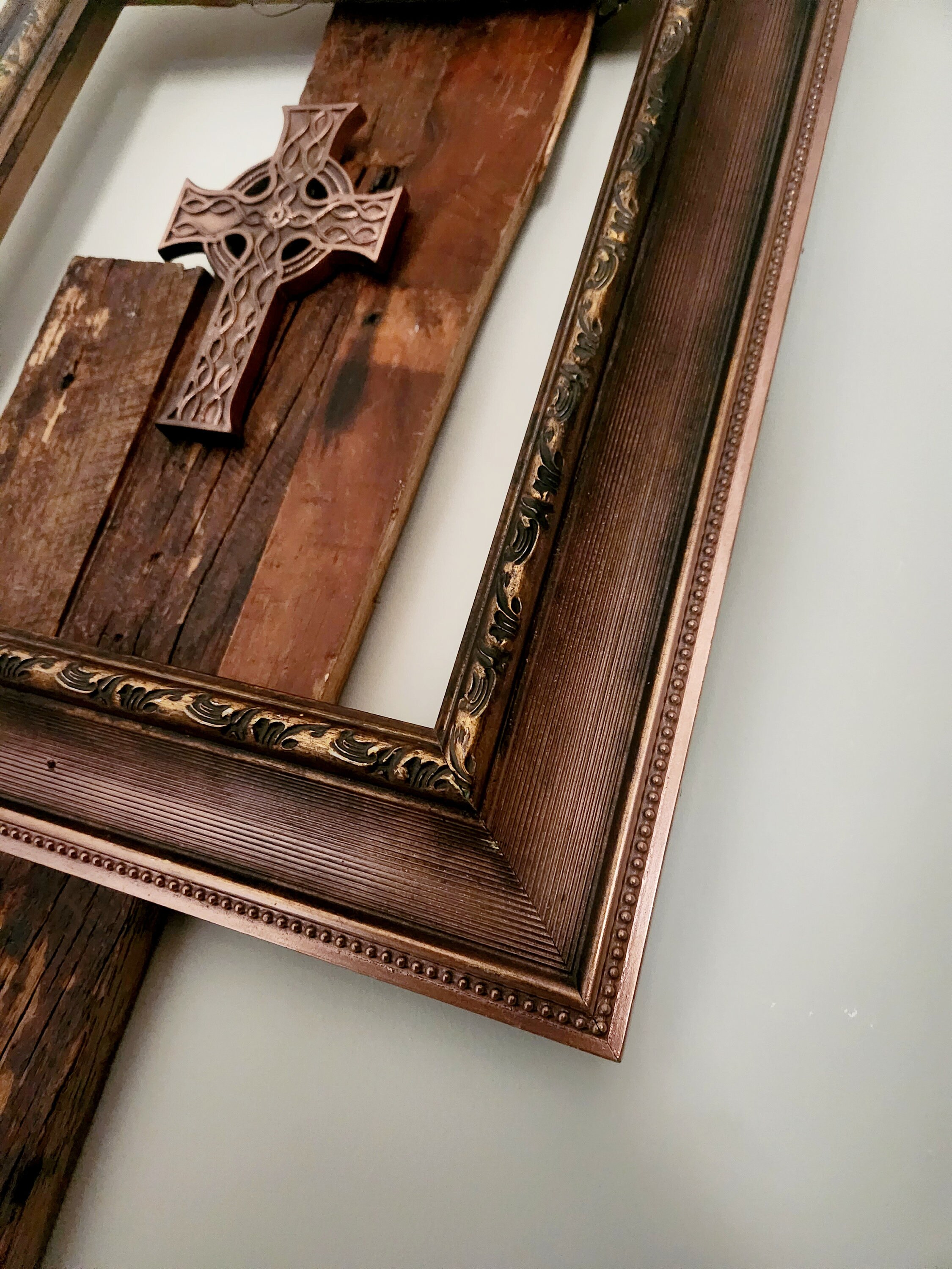 Celtic Cross Wall Art. Reclaimed Wood. celtic Love 1 0f 1 - Etsy