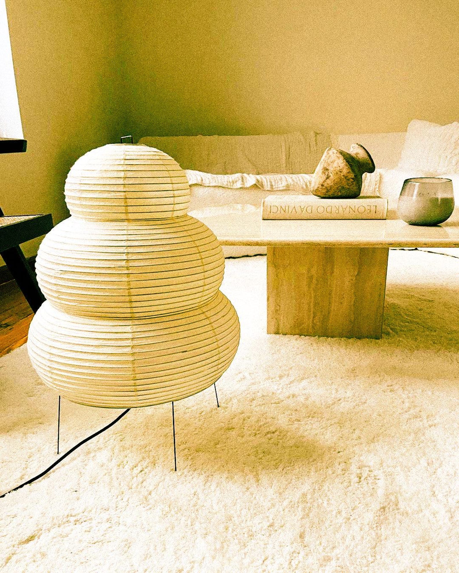 Numi Akari Noguchi Japanese Rice Paper Floor Lamp - Cozy Japandi Style ...