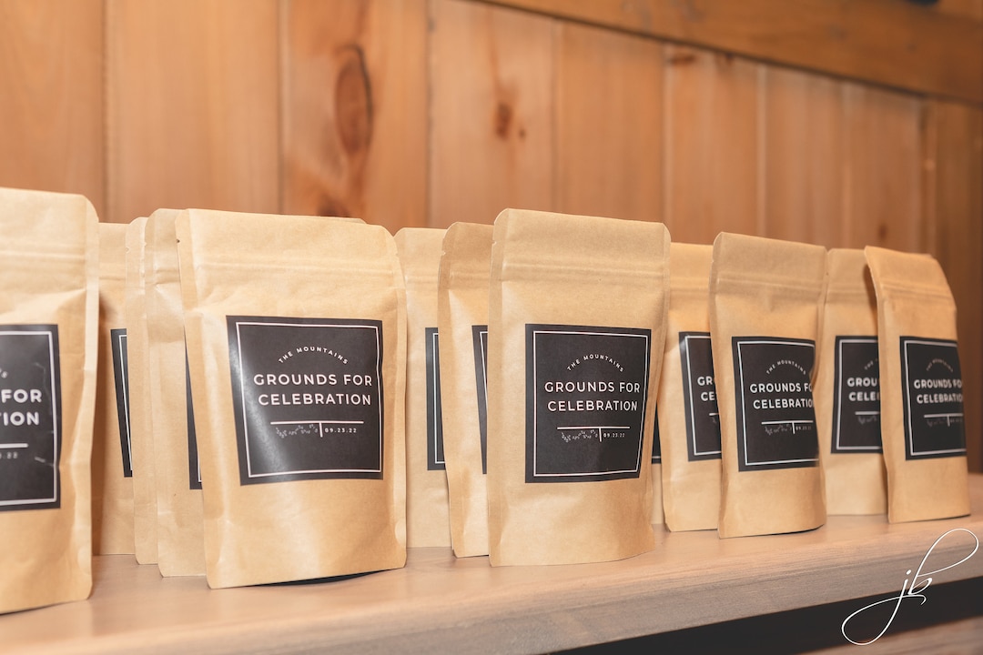 Editable Template for Coffee Bag Sticker - Etsy