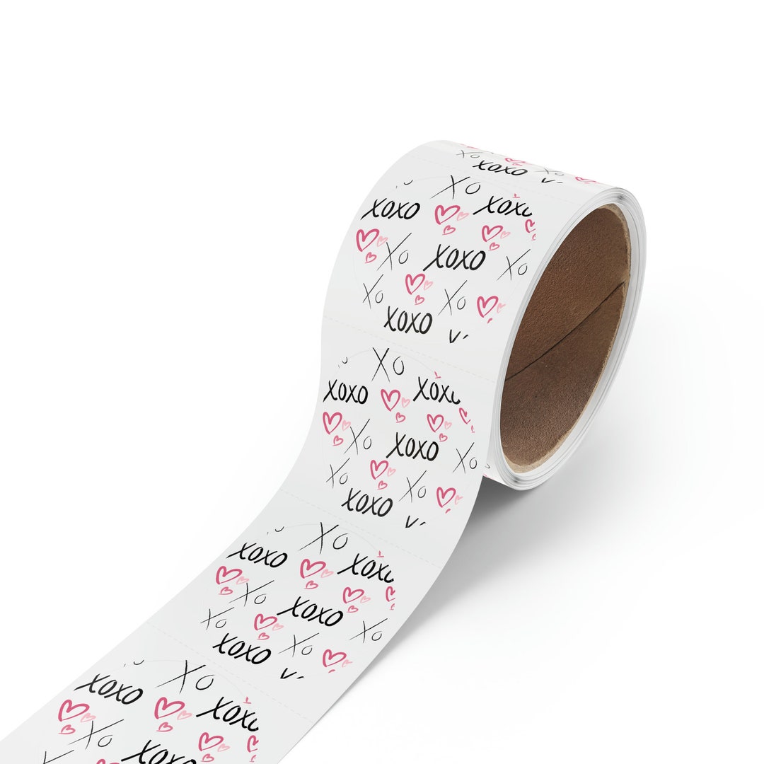 Round Sticker Label Rolls - Etsy
