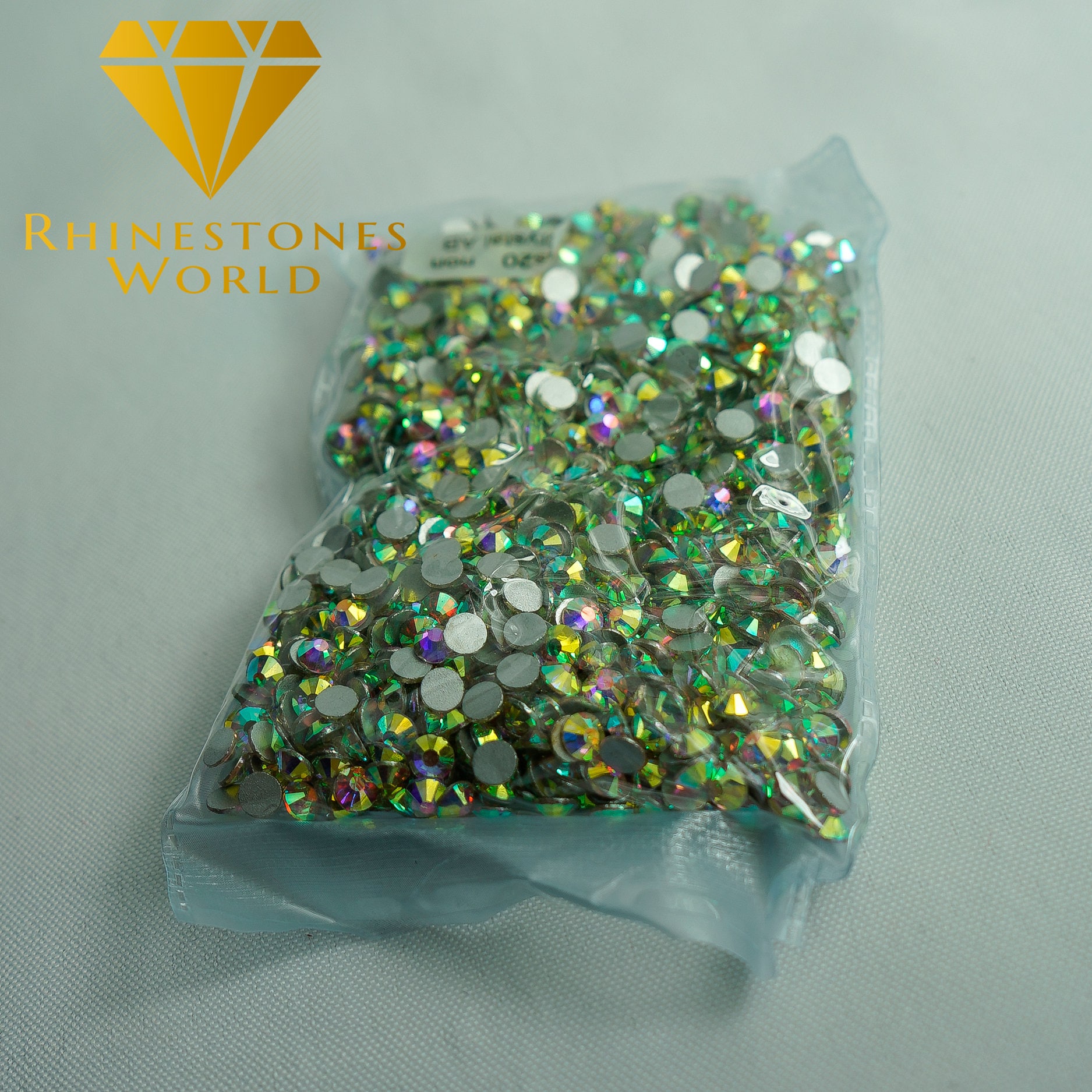 Ab Color Rhinestones, Ab Crystal Rhinestones, Rhinestone for Nail Art ...