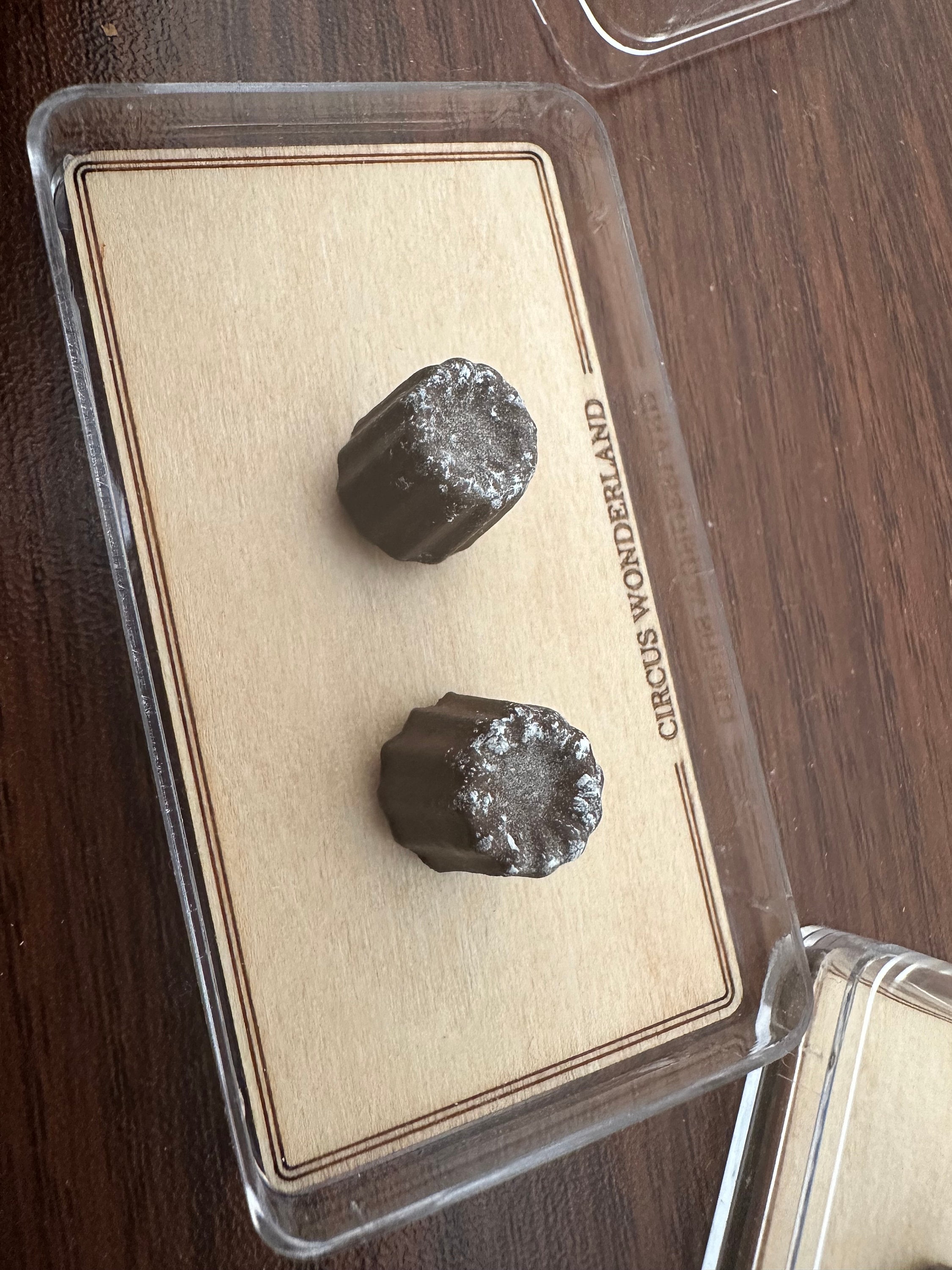 Miniature Dark Chocolate Eclairs 1:6 Elegant Dollhouse Patisserie Luxe ...