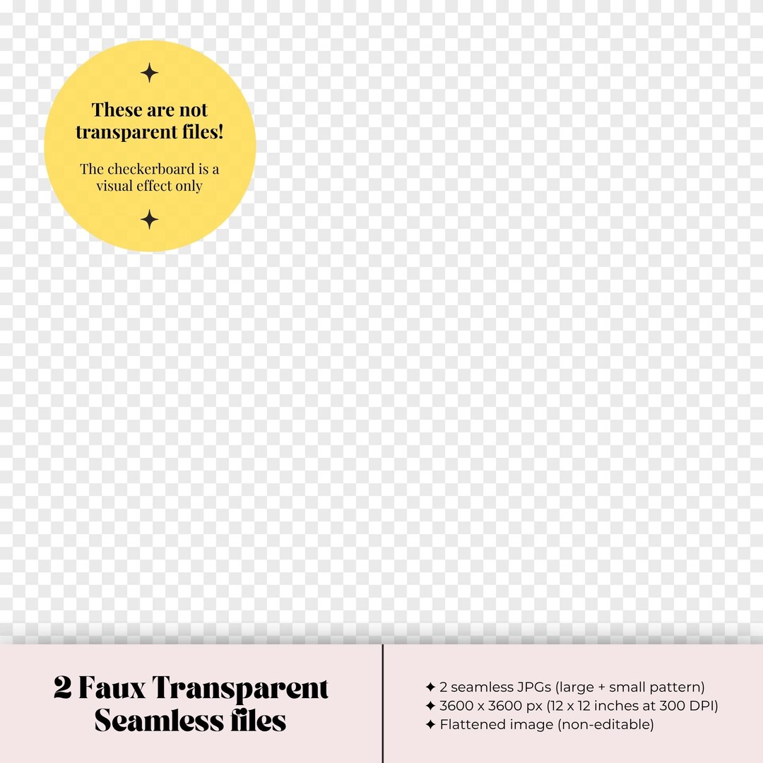 Checkered Transparent-look Background Jpgs – Faux Transparent Mockup ...
