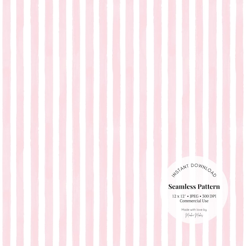 Stripe Digital Paper - Etsy