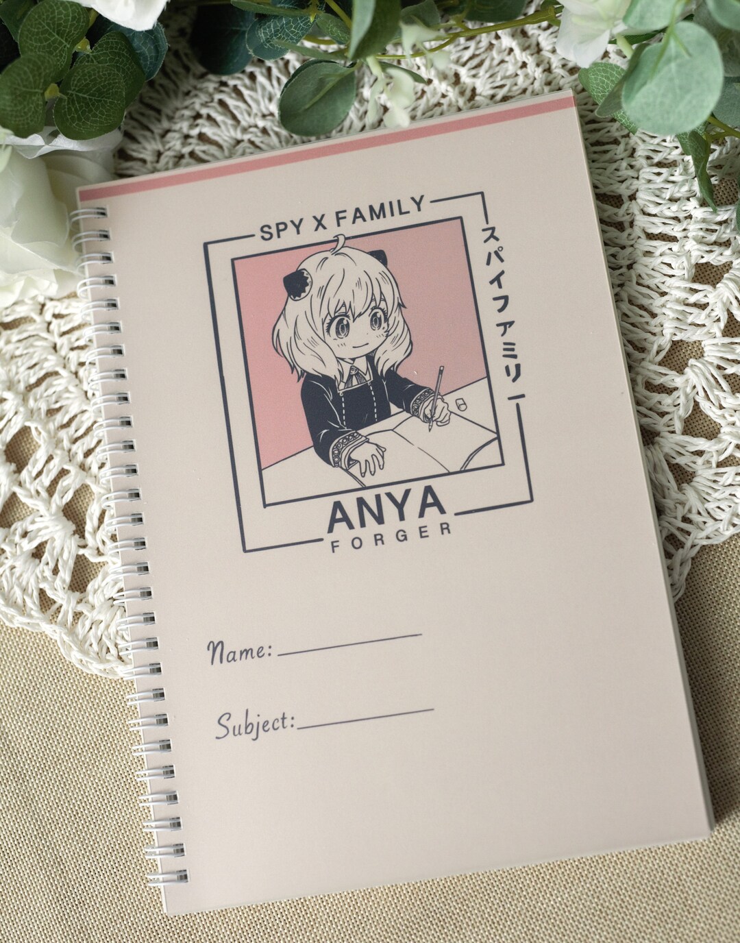 Anya Forger Spy X Family Note Book Block - Etsy