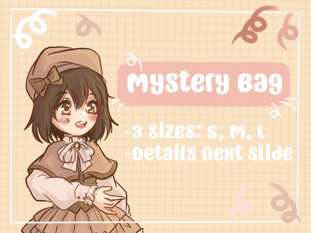 Cute Mystery Bag - 3 Sizes - Etsy