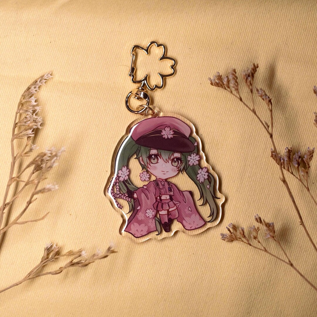 Cute Miku Hatsune Pink Cherry Sakura Senbonzakura Blossom Vocaloid ...