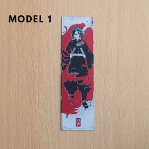 Demon Slayer Bookmark - Anime-inspired Set | Rengoku & Tanjiro Art ...