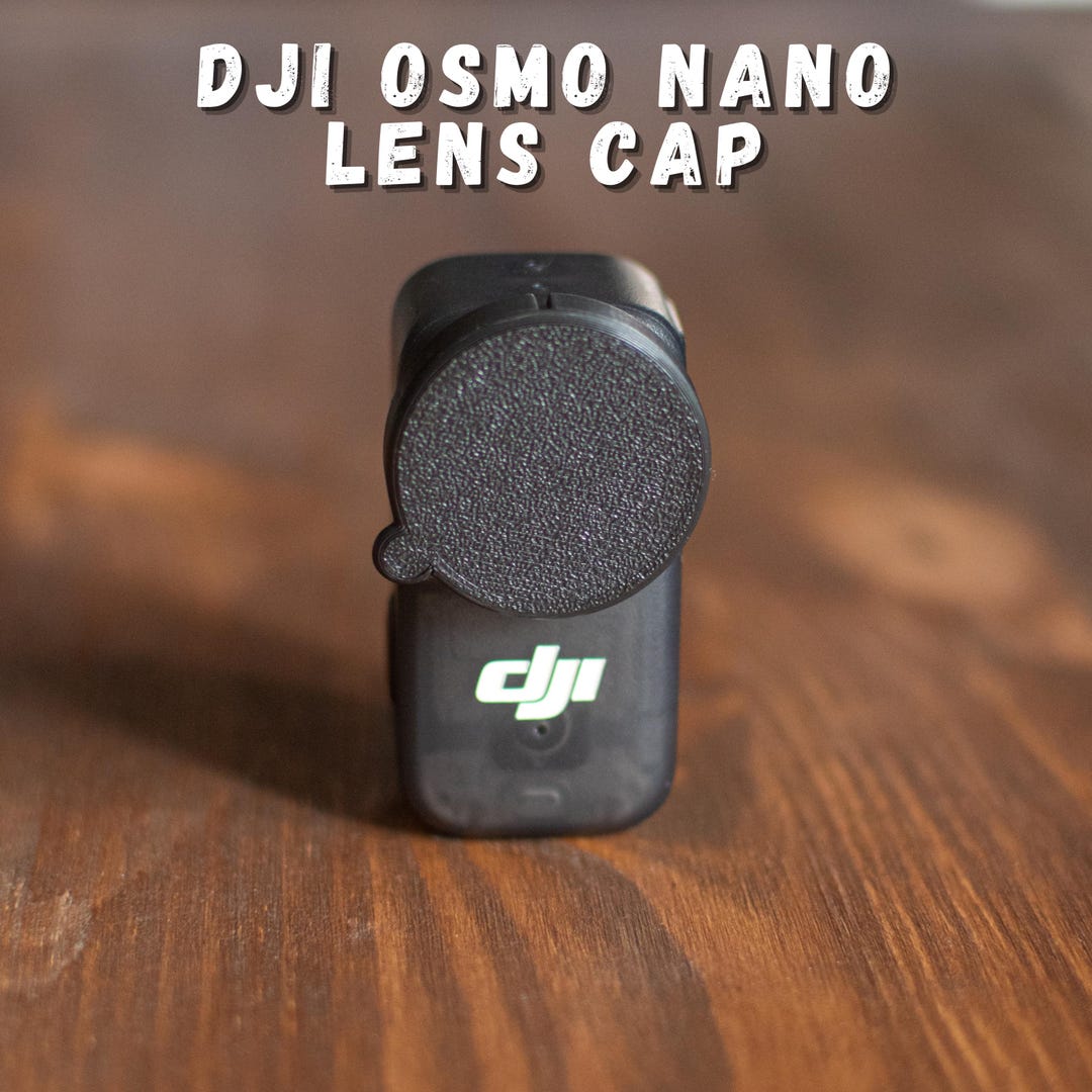 DJI Osmo Nano Lens Cap Set of 3 | Protective Camera Lens Cover for DJI ...