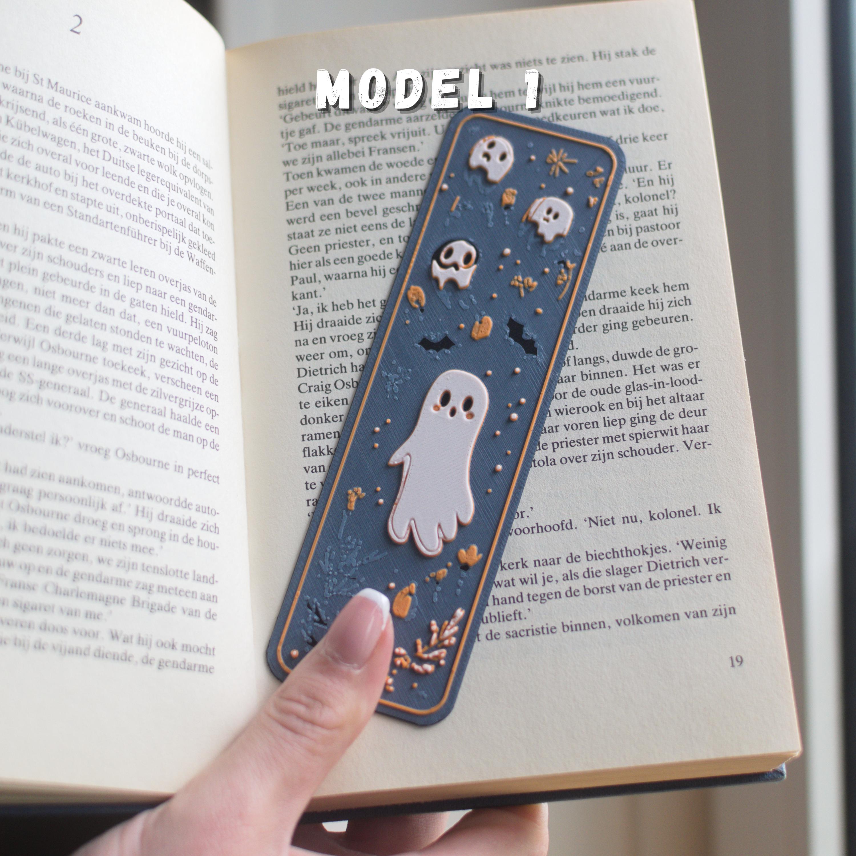 Cute Ghost Bookmarks Spooky Ghost Bookmarks for Readers Adorable for ...