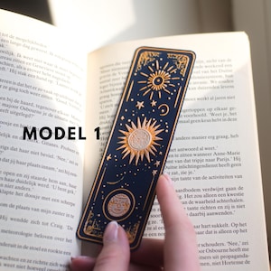 Celestial Bookmark Set #1 – Sun and Moon Themed Bookmarks – Space ...