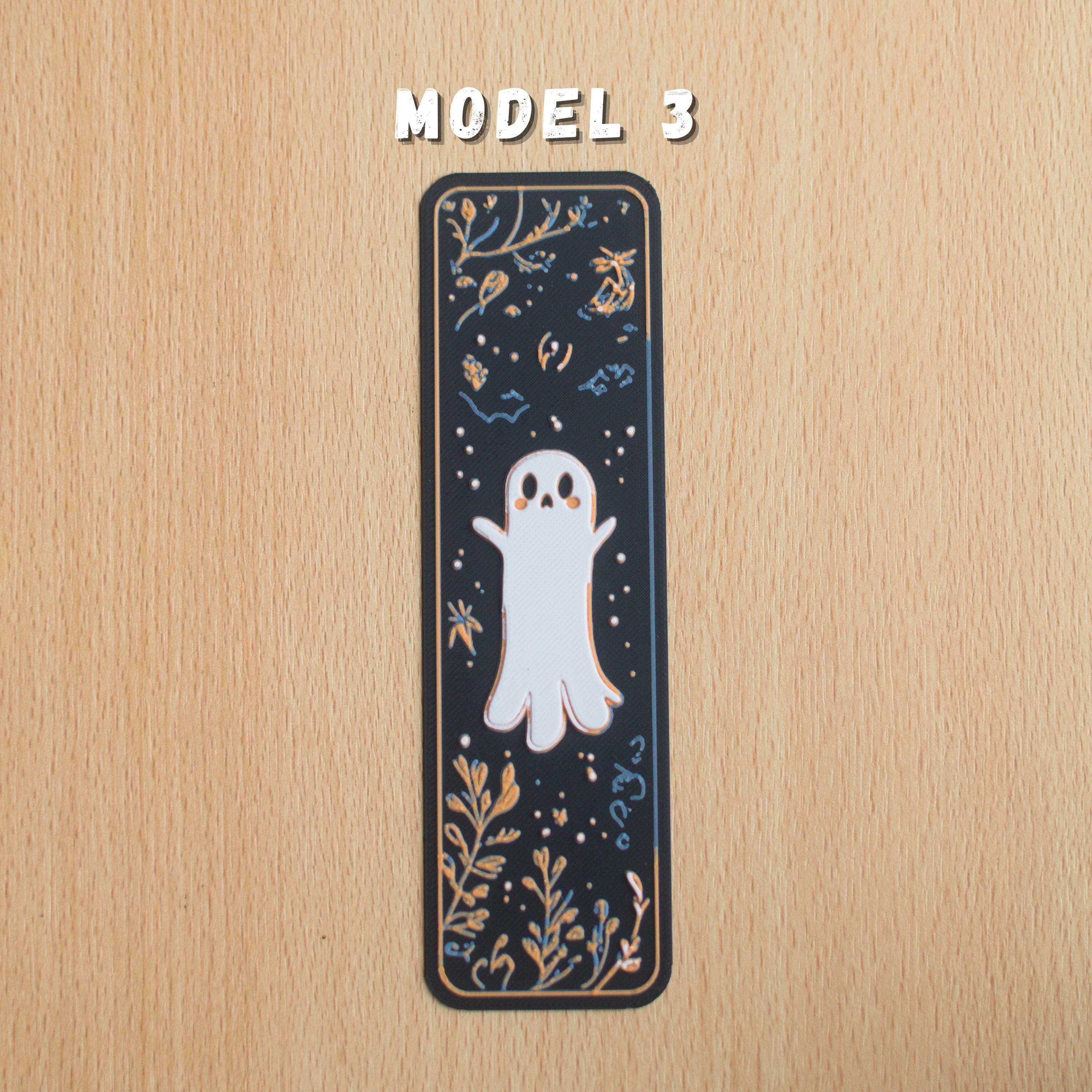 Cute Ghost Bookmarks - Spooky Ghost Bookmarks for Readers - Adorable ...