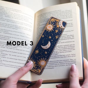 Celestial Bookmark Set #1 – Sun and Moon Themed Bookmarks – Space ...