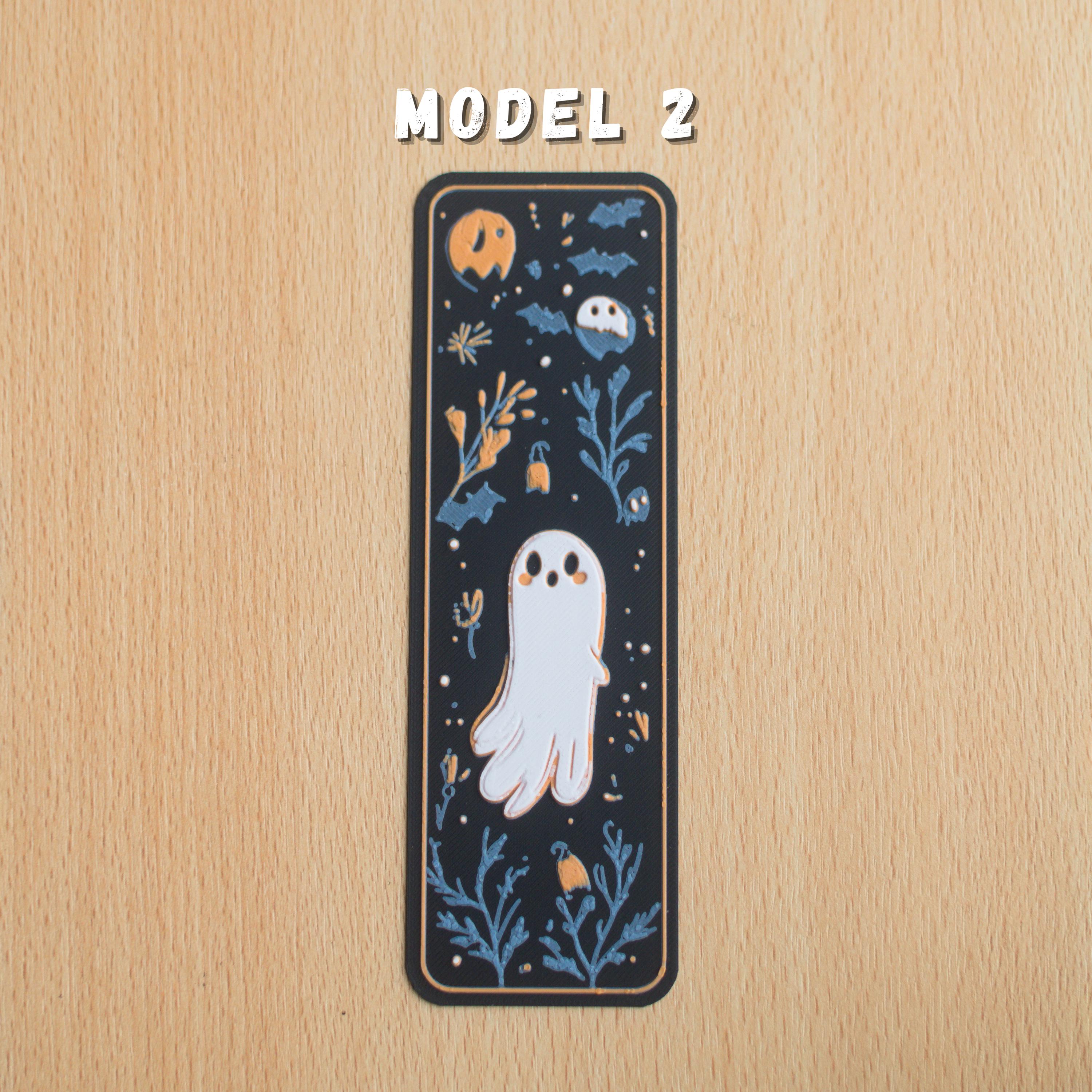 Cute Ghost Bookmarks - Spooky Ghost Bookmarks for Readers - Adorable ...