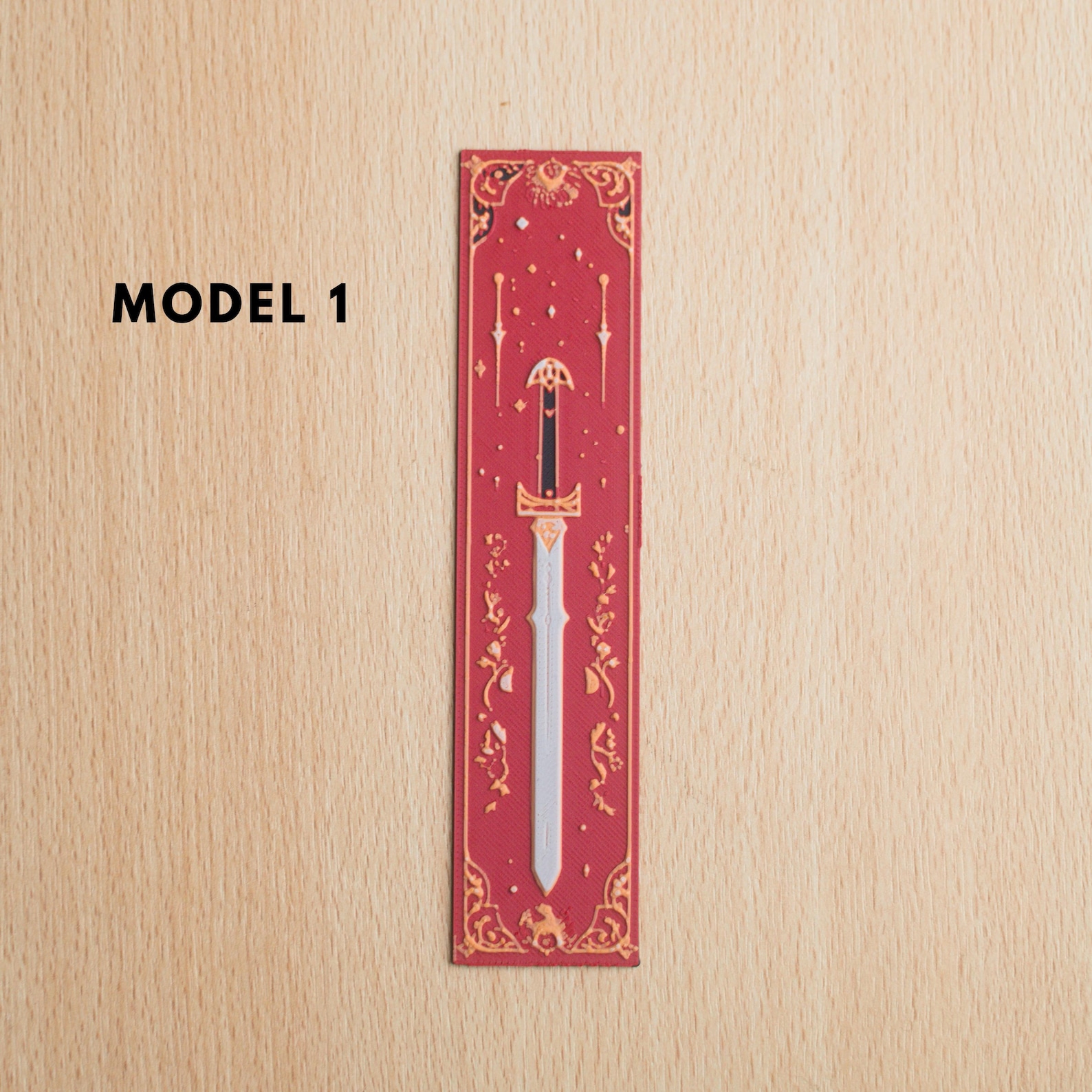 Elven Blades Bookmarks Fantasy Sword Design, Perfect for Book Lovers ...