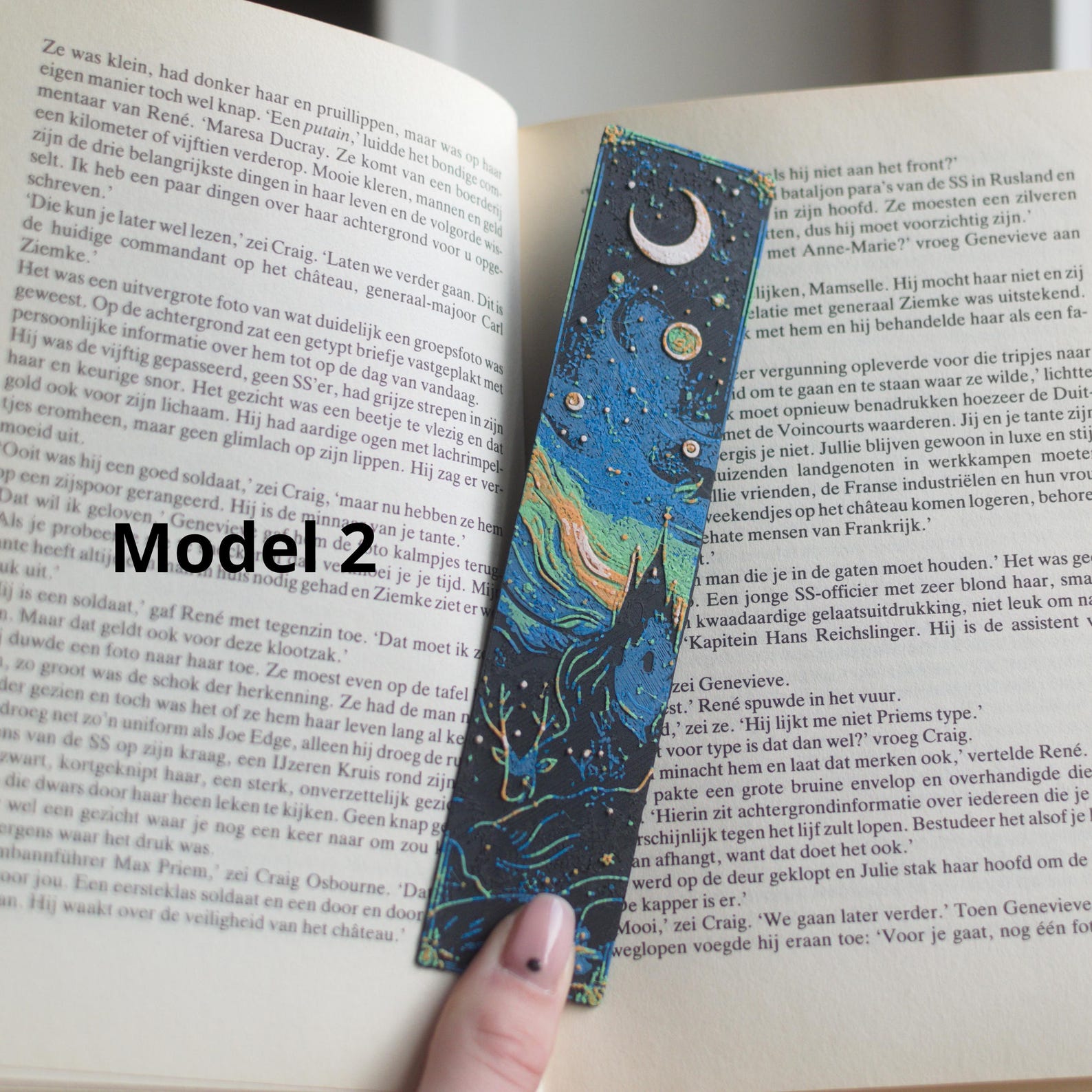 Starry Night Bookmarks Van Gogh-inspired Art Bookmark Set Unique Gifts ...