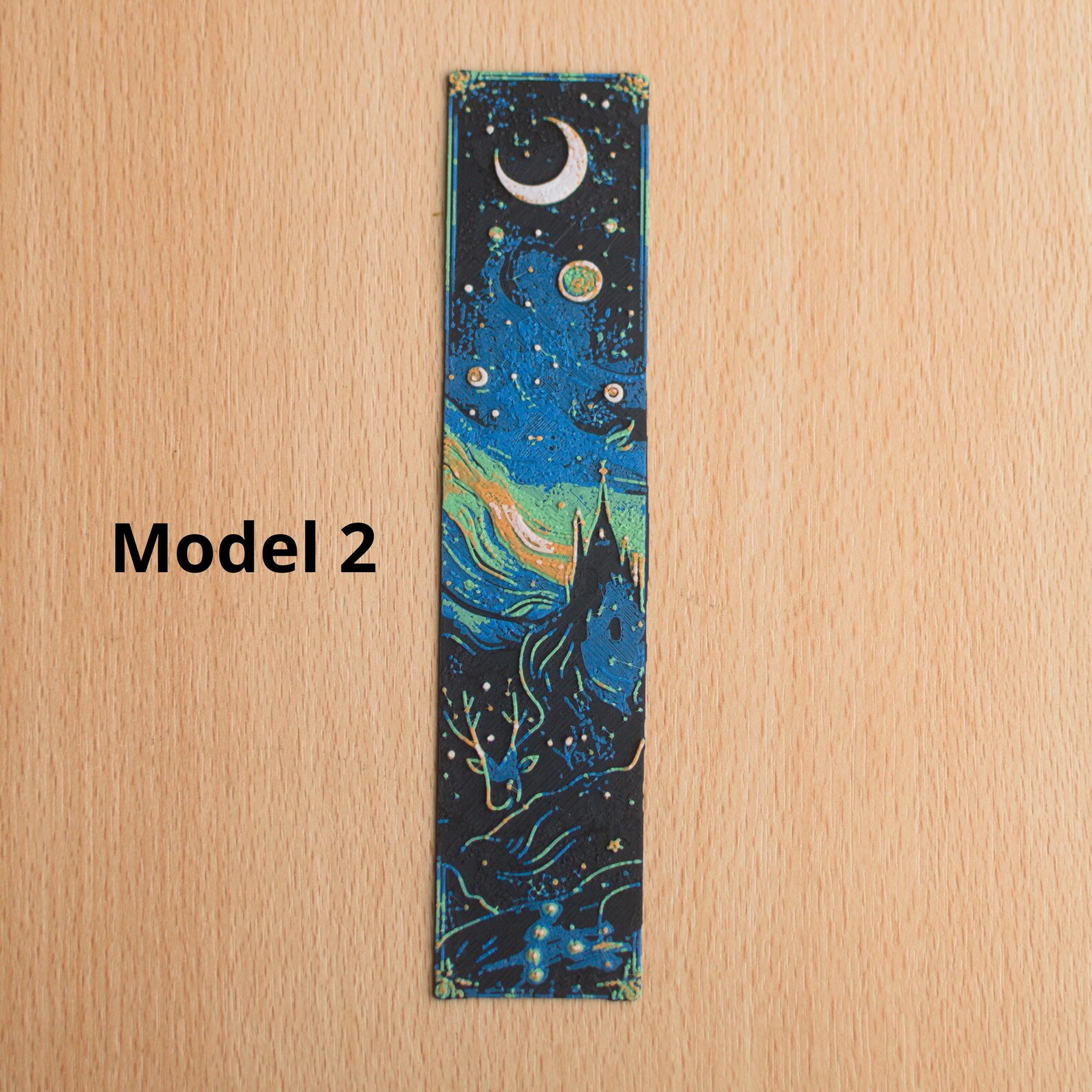 Starry Night Bookmarks Van Gogh-inspired Art Bookmark Set Unique Gifts ...