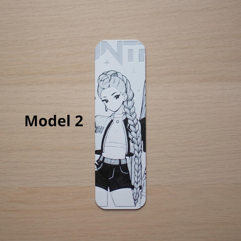 Kpop Demon Hunter Inspired Bookmark, Anime Manga Book Accessory, K-pop ...