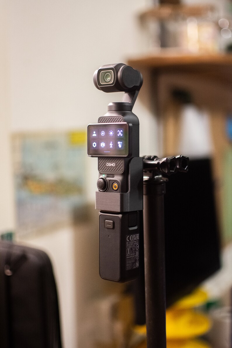 DJI OSMO Pocket 3 Gopro Mount - Carbon Fiber Infused, Sleek Design ...