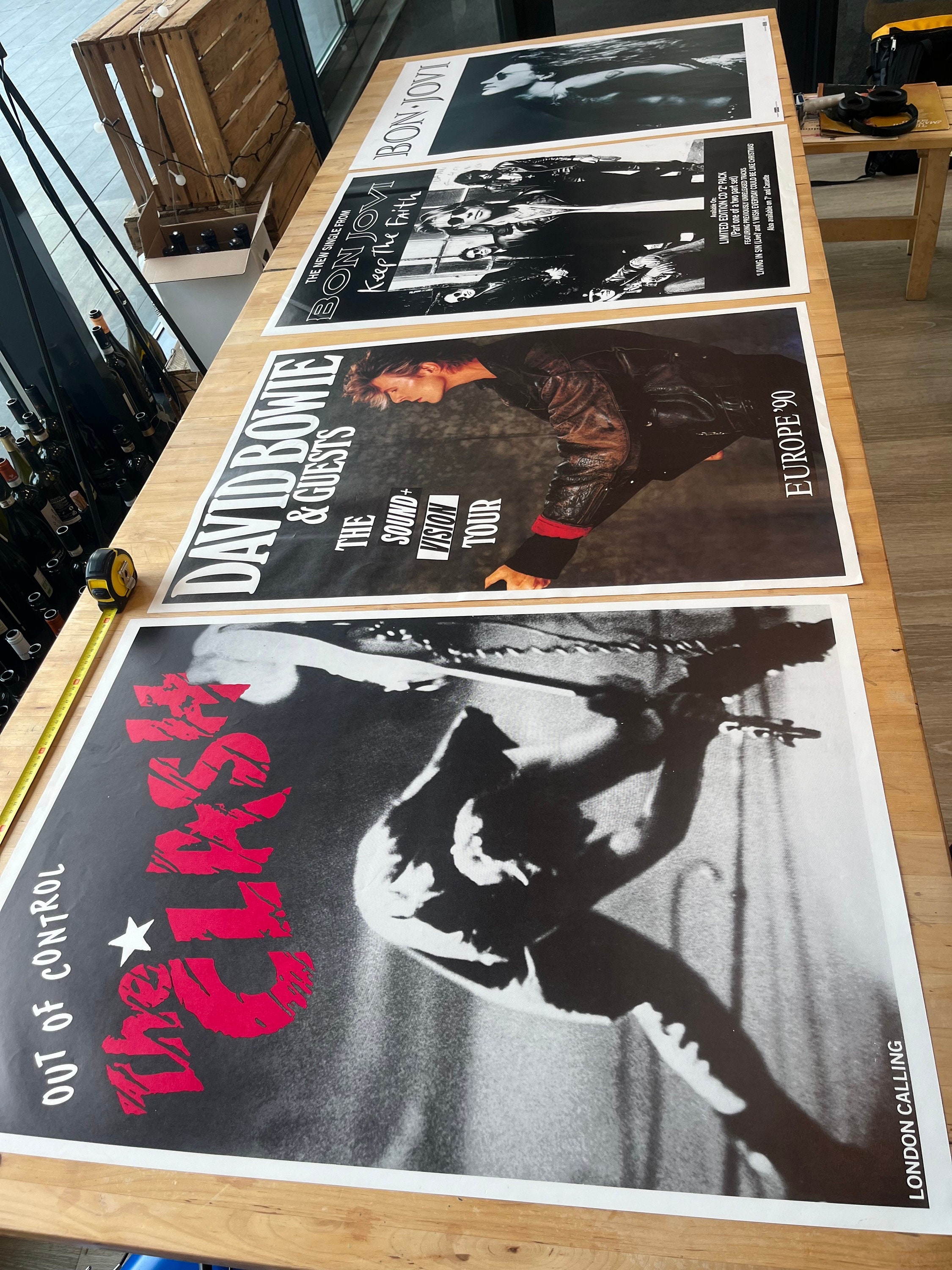 Original the Clash Poster 1979 Rare Vintage Print London Calling Punk ...